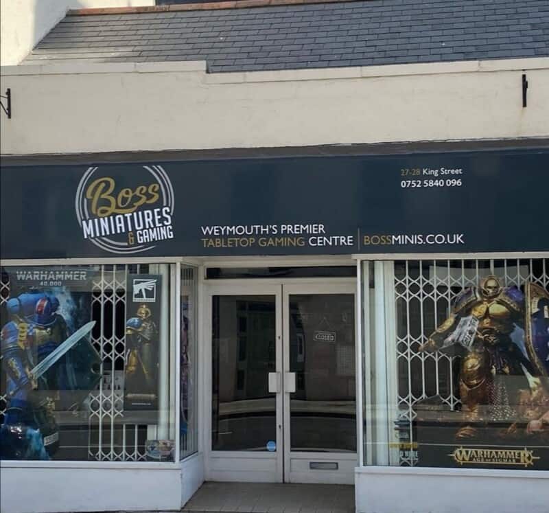 Boss Miniatures and Gaming - Love Weymouth Tourist Information & Events ...