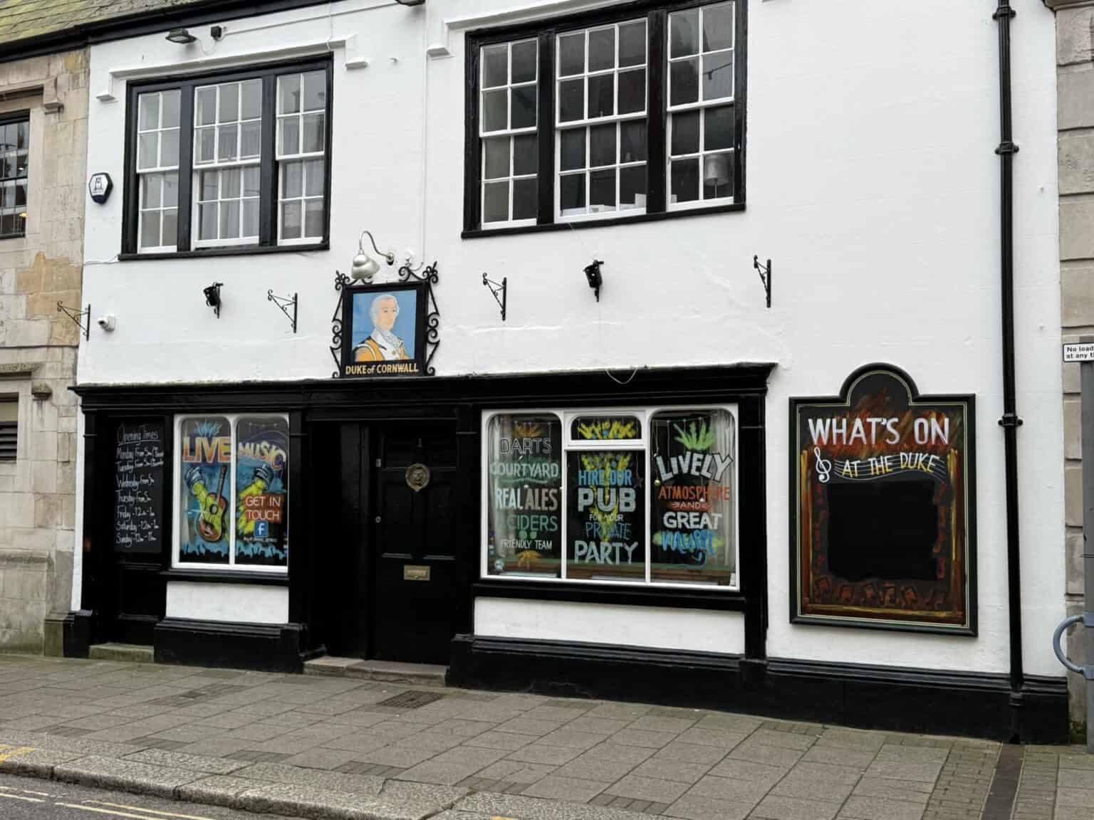 The Duke of Cornwall - Love Weymouth Tourist Information & Events Guide