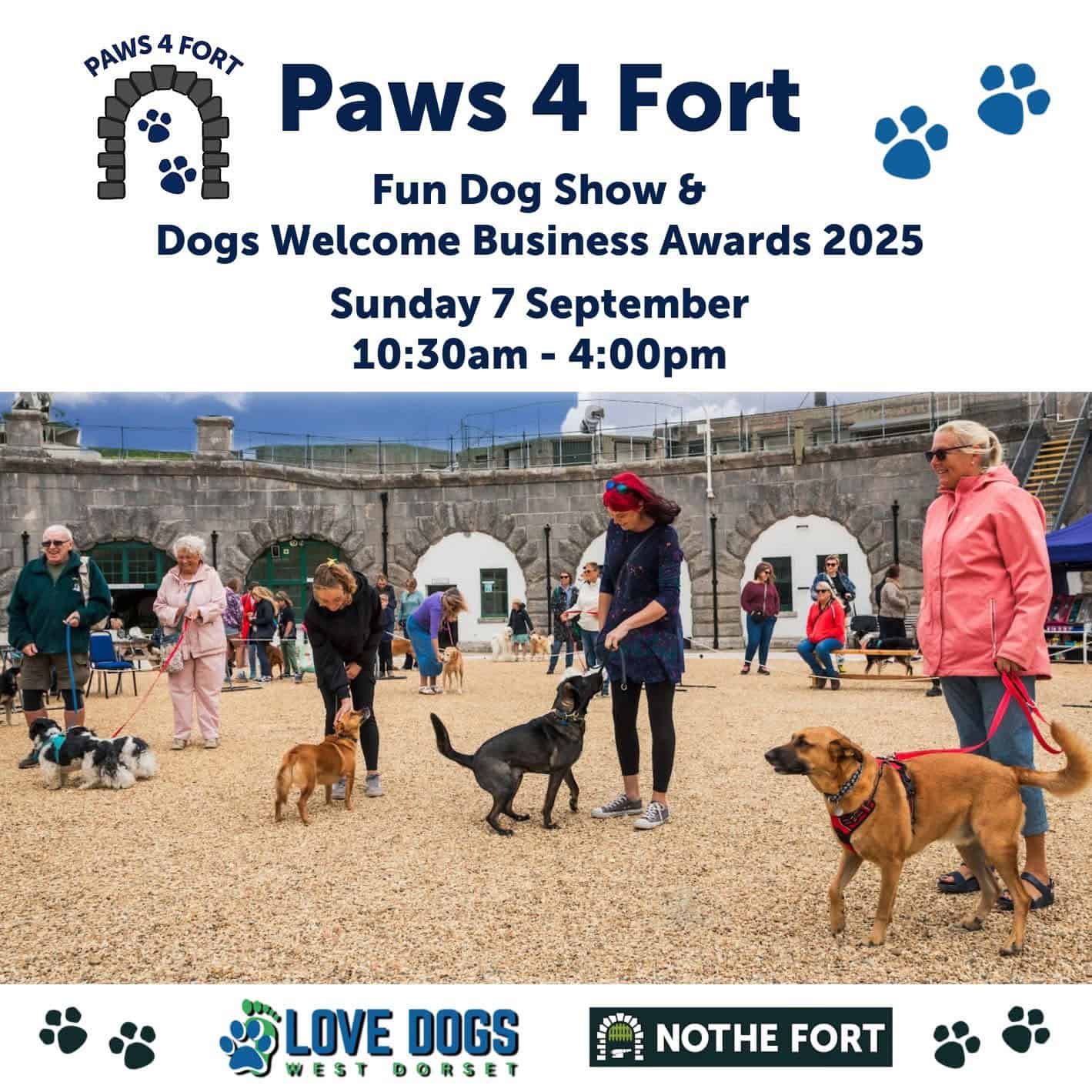 Paws 4 Fort and Dorset Dog Friendly Business Awards 2025 - Love ...